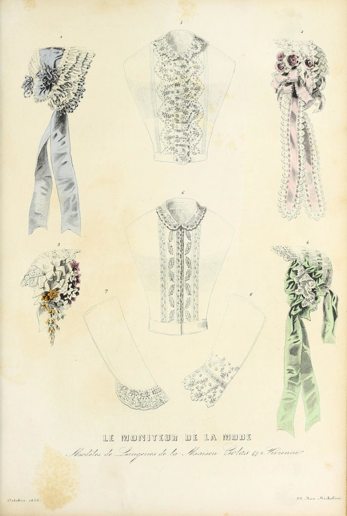 Fashions October 1852 – A Victorian Passage